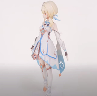 Papercraft Lumine - Genshin Impact