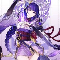 Papercraft Raiden - Genshin Impact